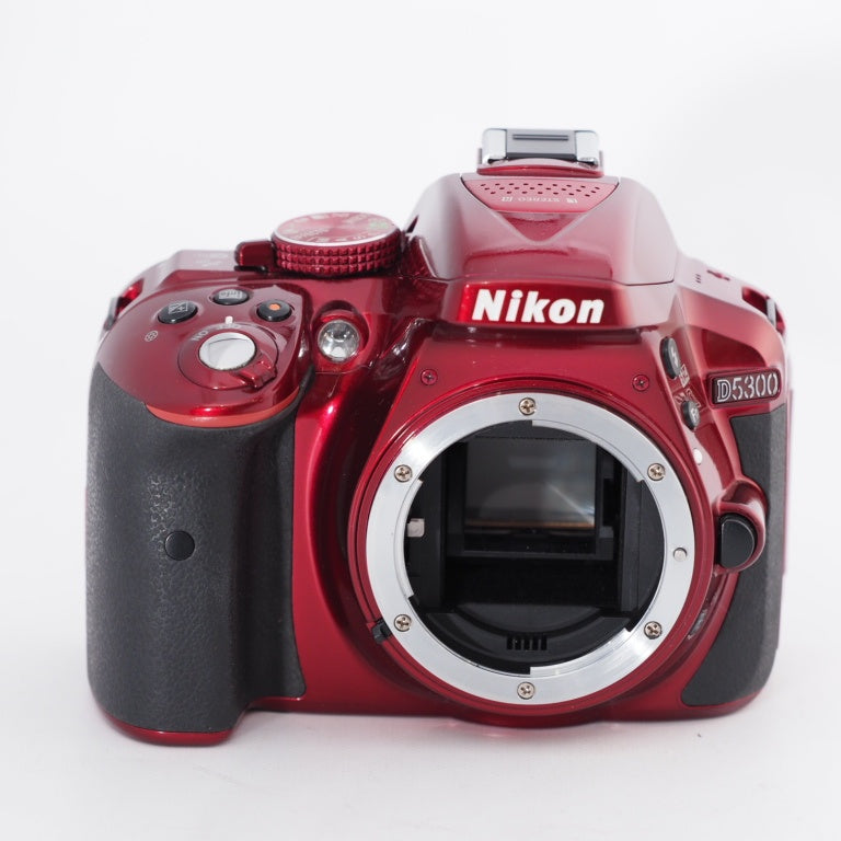 Nikon ニコン デジタル一眼レフカメラ D5300 レッド ボディ 2400万画素 3.2型液晶 D5300 RED #11841 — カメラ本舗