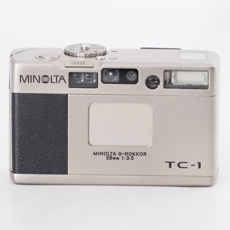 MINOLTA ミノルタ TC-1 コンパクトフィルムカメラ TC1 シルバー #12097 — カメラ本舗