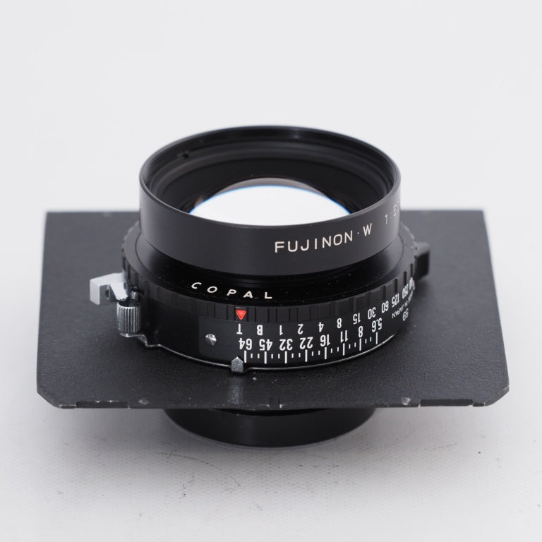 FUJIFILM 富士フイルム FUJINON W 125 mm F5.6 大判レンズ copal 黒 #11174 — カメラ本舗